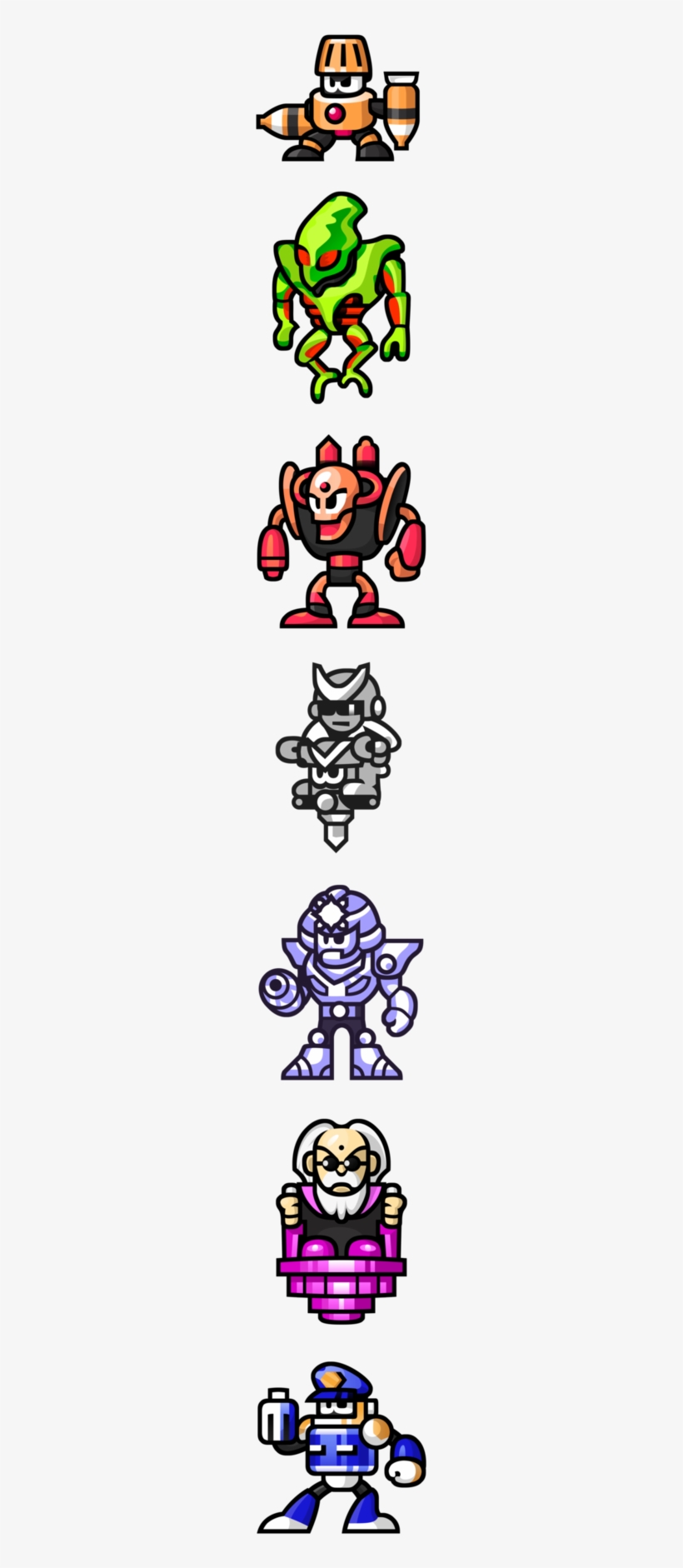 Megaman ''sprites''-extra Baddies By Waneblade On Deviantart - Mega Man ...