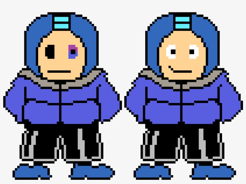 Megaman Battle Sprite - Pixel Art - 1140x740 PNG Download - PNGkit