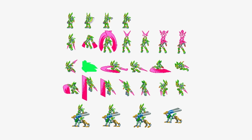 Megaman Zero Sprite