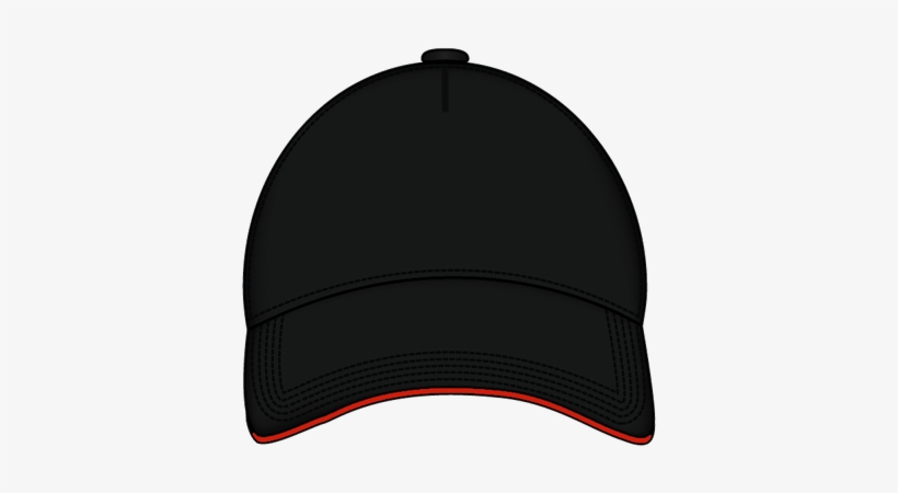 Download Transparent Gorra Negra Frontal - Baseball Cap Png - PNGkit