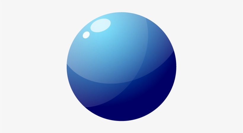 Blue Sphere Png - Dark Blue Sphere Png - 446x417 PNG Download - PNGkit