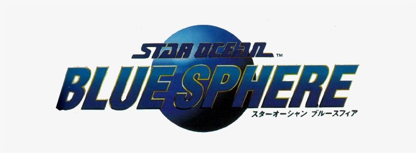 Blue Sphere Logo - Star Ocean Blue Sphere Logo - 599x222 PNG Download - PNGkit