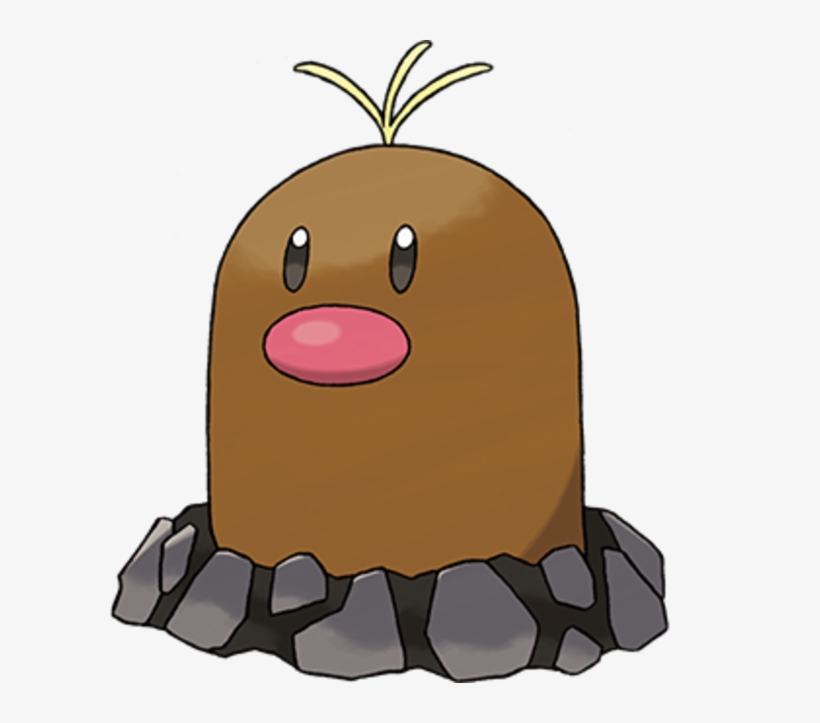 Pokemon Alolan Diglett - 600x643 PNG Download - PNGkit