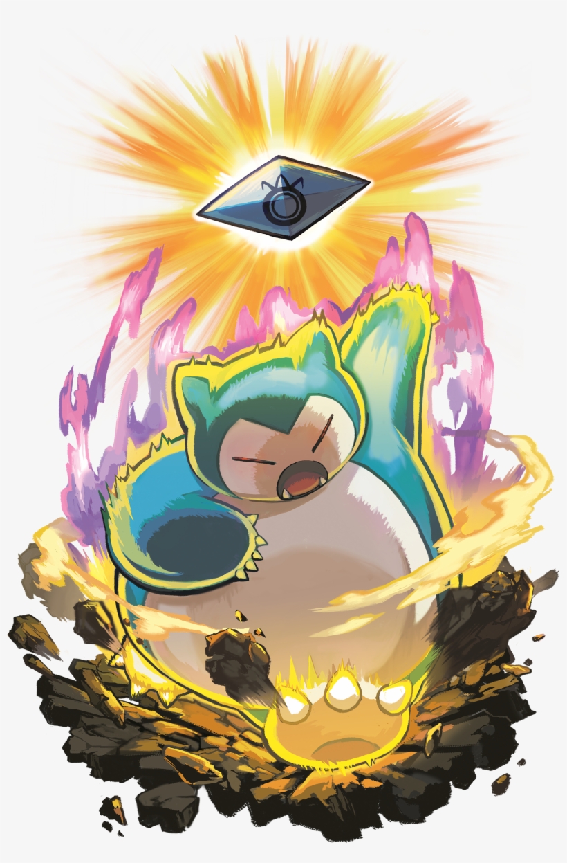 Pulverizing Pancake Z-move Artwork - Pokemon Sun And Moon Crystal Z ...