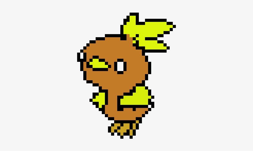 Torchic - Pixel Art Pokemon Poussifeu - 340x450 PNG Download - PNGkit