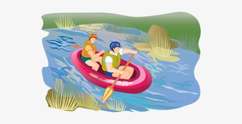 Rafting, River, Whitewater, Sport, Boat - Rafting Graphic - 540x340 PNG ...