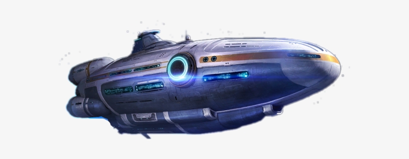 Subnautica Freetoedit - Ship Subnautica Aurora Background - 585x240 PNG ...