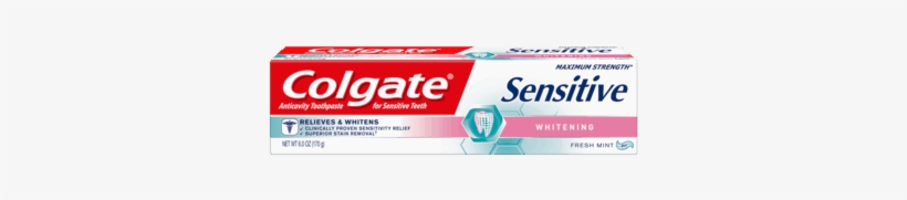 Colgate® Sensitive Toothpaste - Colgate Sensitive - 348x348 PNG ...