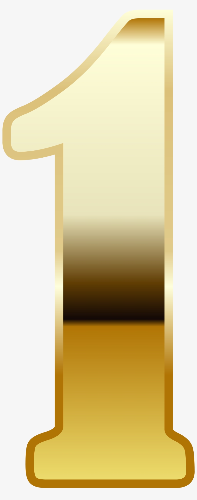 Number One Gold Png - 3231x8000 PNG Download - PNGkit