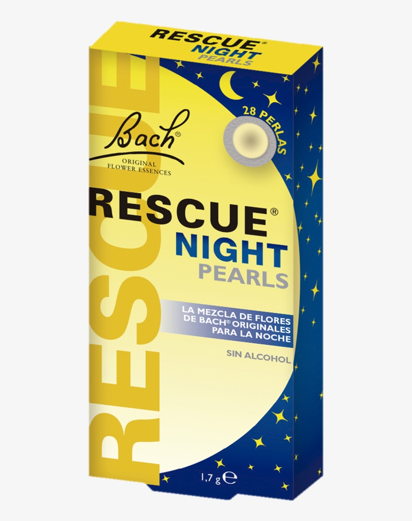 Rescue Night Pearls Bach Flowers - Rescue Night - 600x1050 PNG Download ...