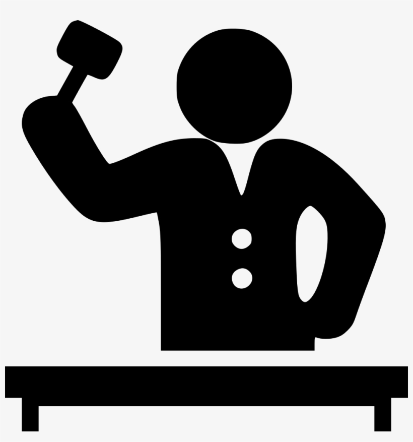 Judge Giving Order Comments - Judge Svg - 960x980 PNG Download - PNGkit