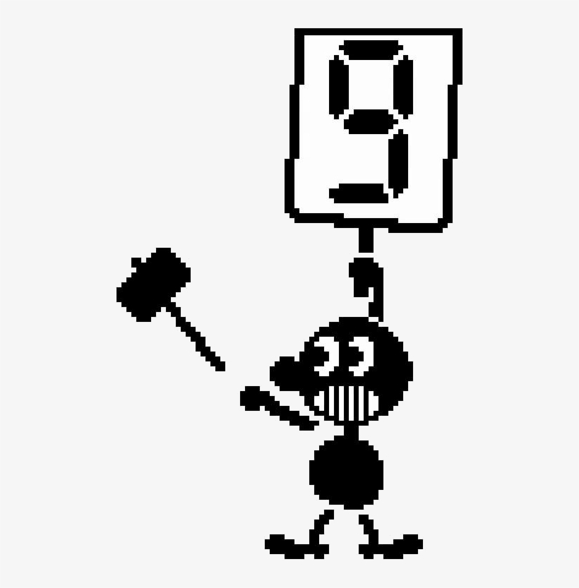 Game & Watch Judge - Wiki - 497x753 PNG Download - PNGkit