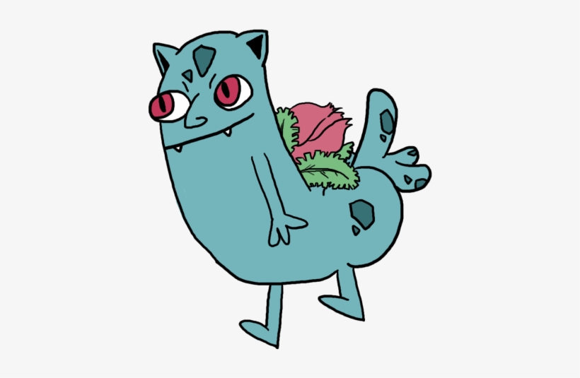 Ivysaur - Cartoon - 540x542 PNG Download - PNGkit