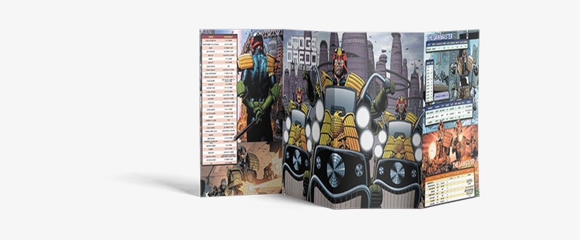 Judge Dredd & The Worlds Of 2000 Ad Gm Screen Judge - 2000 Ad - 680x315 ...