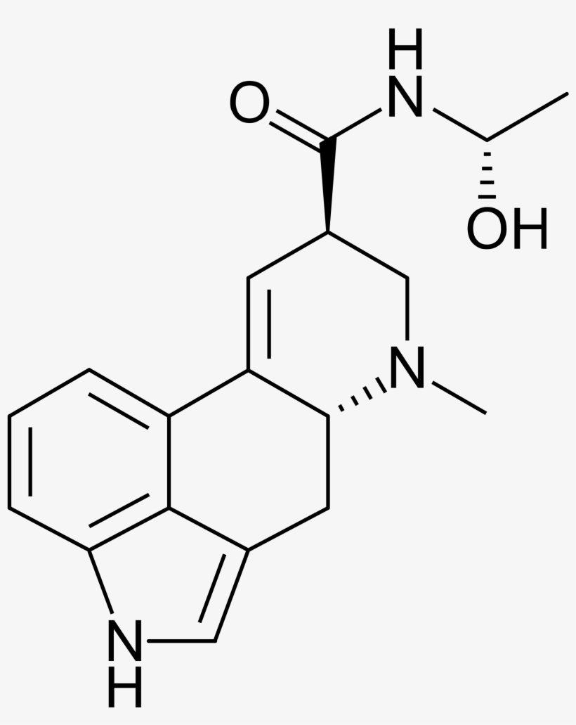 Lysergic Acid Or Lsd - Argyreia Nervosa Chemical Structure - 2000x2495 ...
