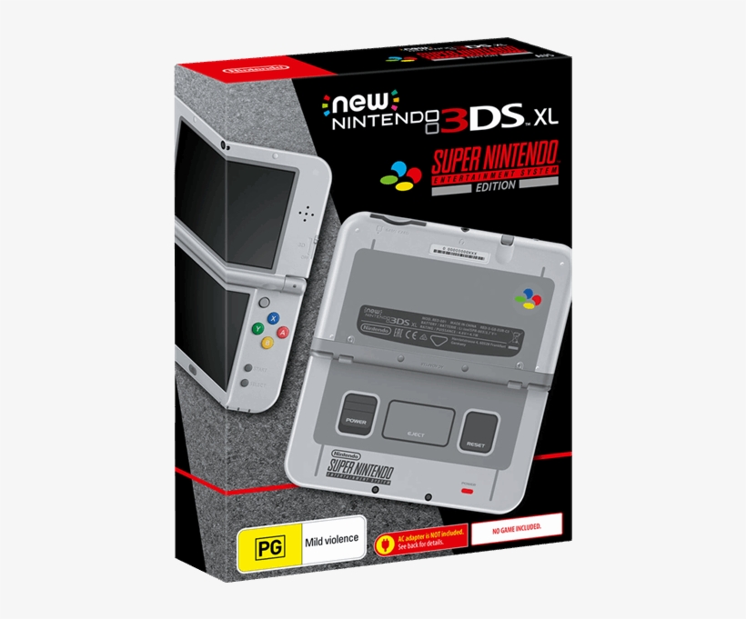 Stock New Nintendo Ds Xl Console Edition Eb - New Nintendo 3ds Xl Snes ...