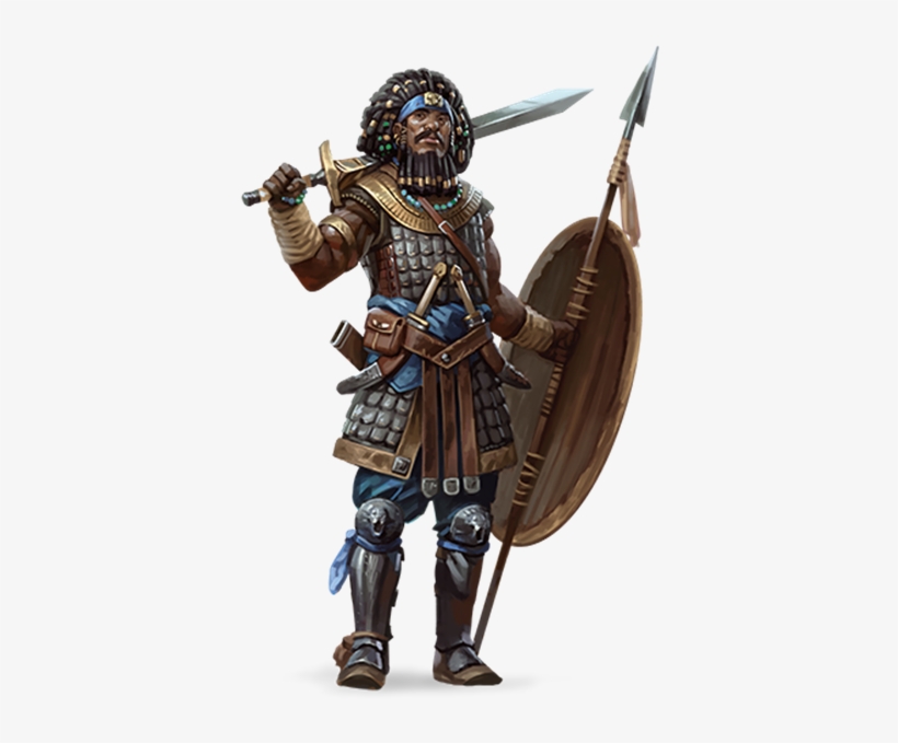 Fighter - D&d Fighter - 410x618 PNG Download - PNGkit