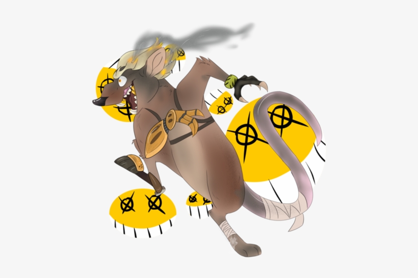 Contest Powered By Votigo - Junkrat Rat - 518x481 PNG Download - PNGkit