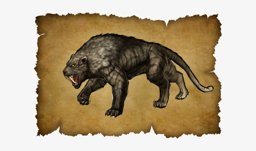 4wwkhmr ] - Saber Tooth Tiger Ark Survival Evolved - 603x405 PNG ...