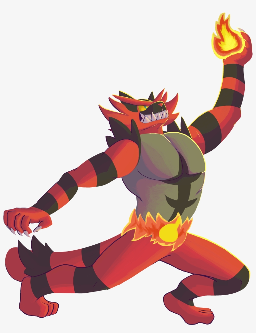 Incineroar - 3273x4101 PNG Download - PNGkit