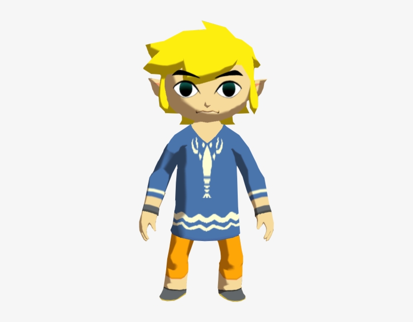 Toon Link - Outset Island Link - 268x560 PNG Download - PNGkit