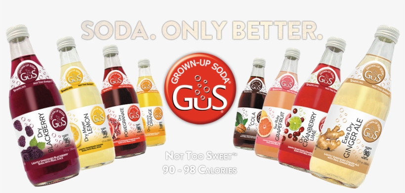 Gus Logo - Gus Dry Blackberry Soda 12 Oz Glass Bottle - Pack Of ...