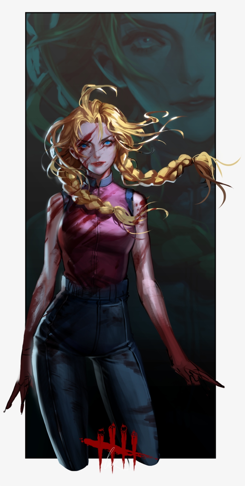 Thomas Meg - Meg Thomas Pixiv Dead By Daylight - 1444x2623 PNG Download ...