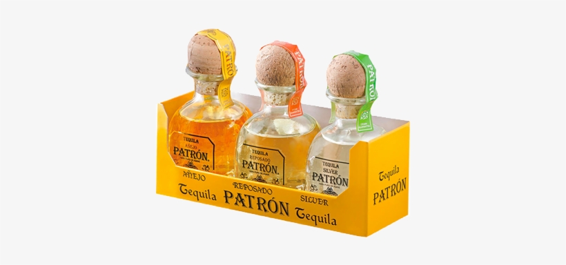 Patron Rainbow Pack 3x 50ml Bottles - Patrón - 368x880 PNG Download ...