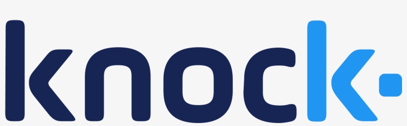 Knock Logo - 4500x1945 PNG Download - PNGkit