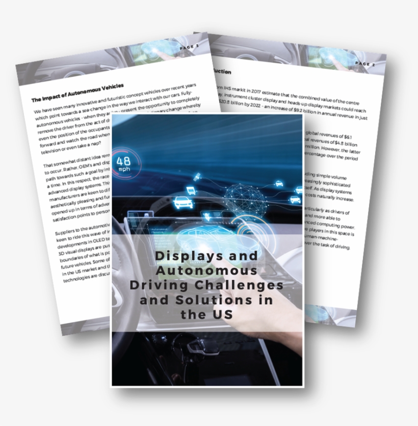 Displays And Autonomous Driving Challenges And Solutions - Flyer ...