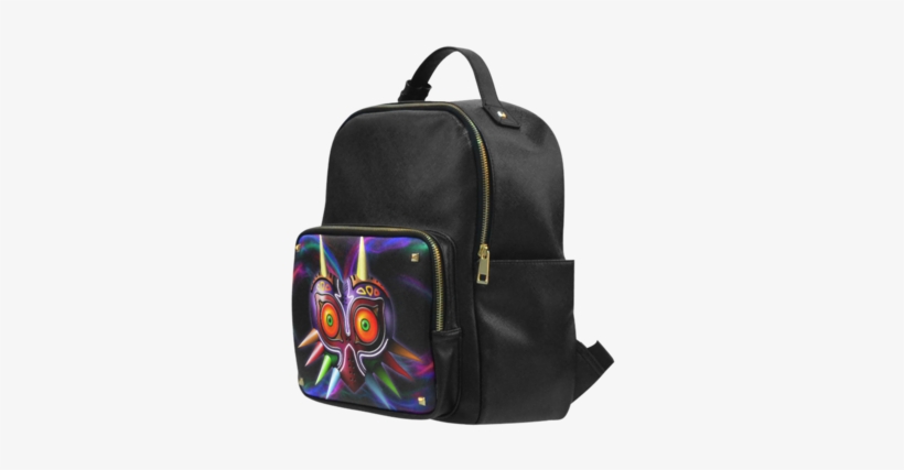 Download Transparent Zelda Majora Mask Print Leisure School Bag Multi ...