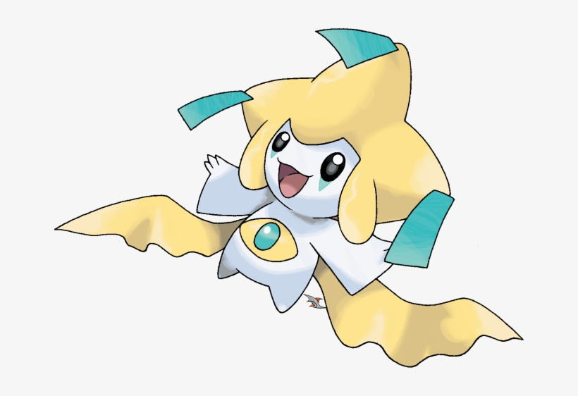 117 Kb Png - Jirachi Third Eye Open - 666x482 PNG Download - PNGkit