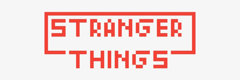 Download Transparent Stranger Things - Orange - PNGkit