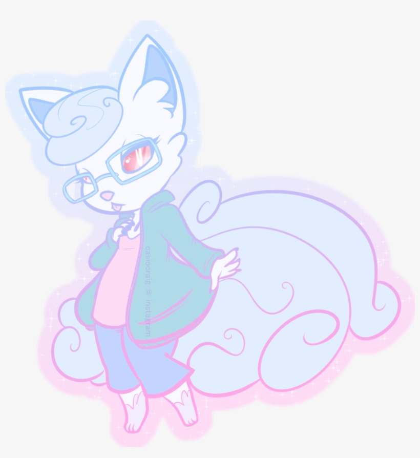 Alolan Vulpix Sona - Cartoon - 836x871 PNG Download - PNGkit