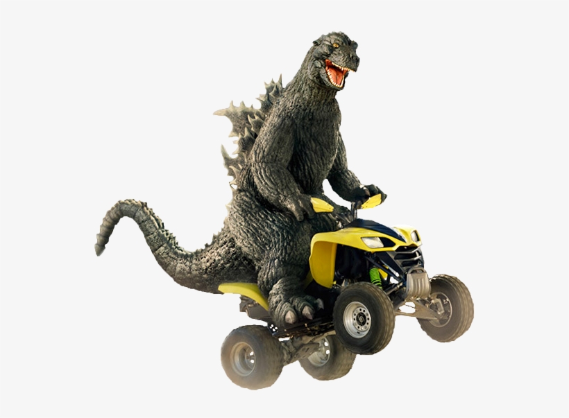 [ Img] - Godzilla Four Wheeler - 583x552 PNG Download - PNGkit