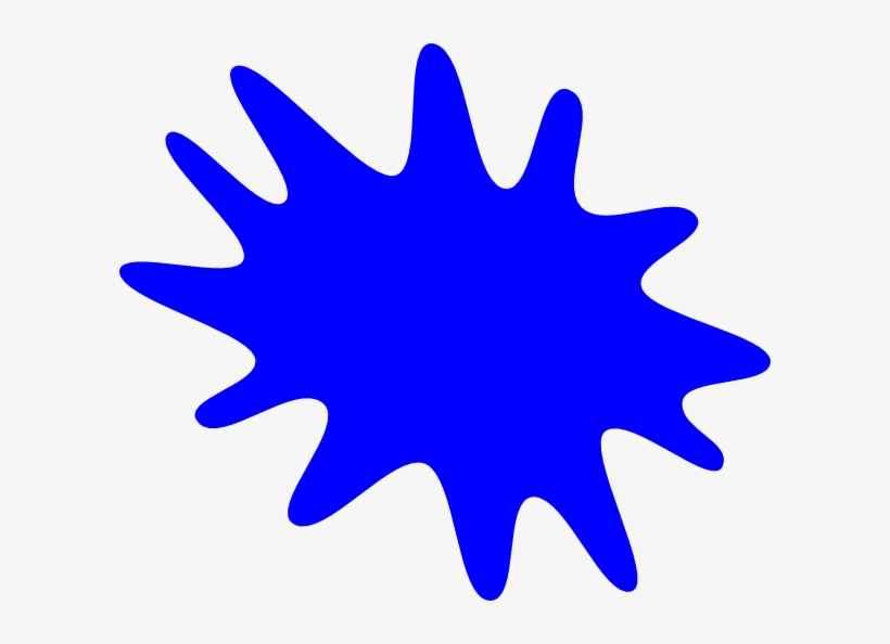 Blue Paint Splat Clip Art At Clker Com Vector Clip - Humbrol German ...