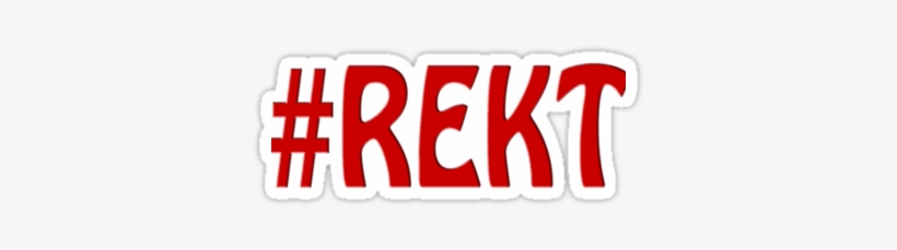 Get Rekt Logo - Sticker - 375x360 PNG Download - PNGkit