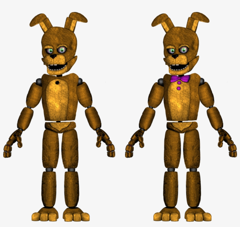 Unwithered Salvage Springtrap Fnaf Springbonnie 1015x922, 51% OFF