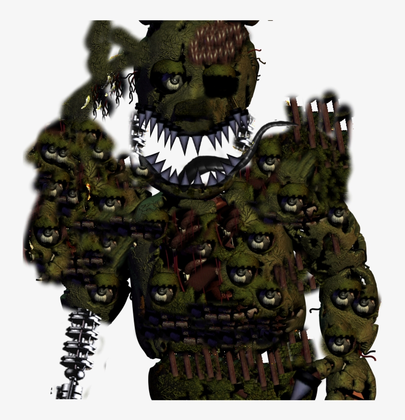 Editnightmare Springtrap - Five Nights At Freddy's - 768x768 PNG ...