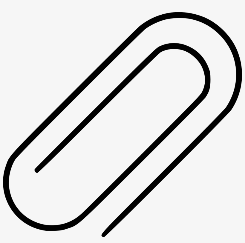 Attach Attachment Clip Paperclip Staple Comments - Attach Icon Png ...