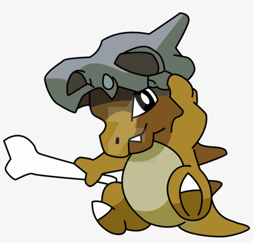 Cubone Unmasked By Pokemoncolour On Deviantart Cubone - Cartoon ...