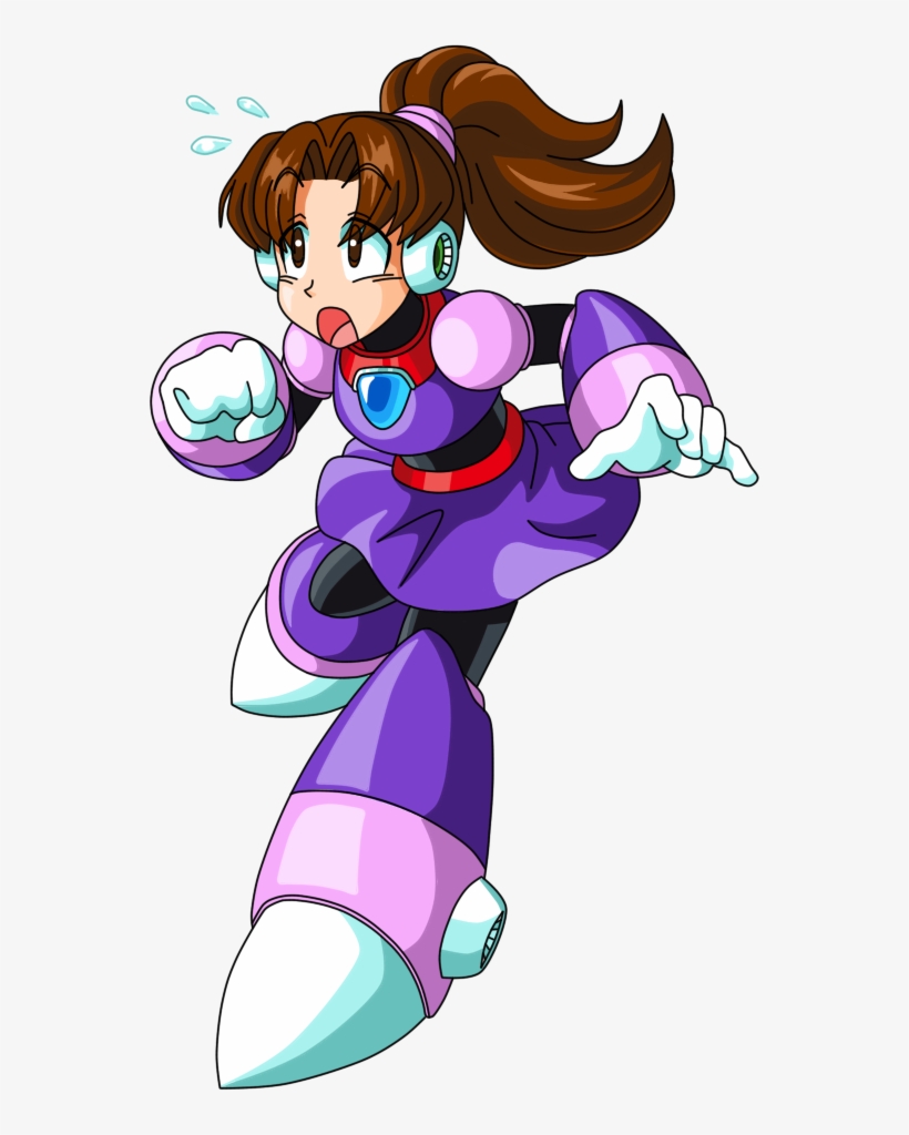Kaitlin Reploid Child - Megaman X Reploids - 551x944 PNG Download - PNGkit