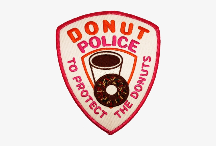 Download Transparent Donut Police Patch - PNGkit