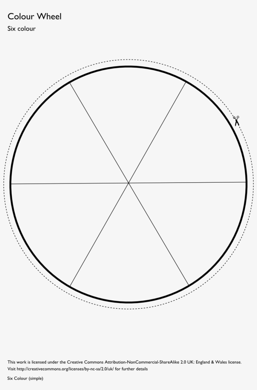 Printable Blank Color Wheel Colour Wheel To Colour 1000x1414 PNG 