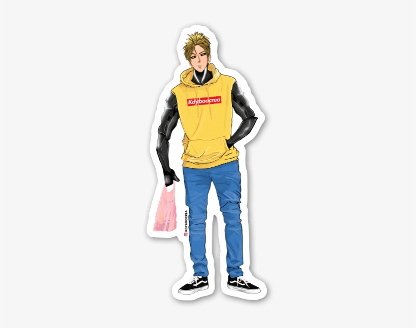 Genos Sticker - Costume - 291x600 PNG Download - PNGkit