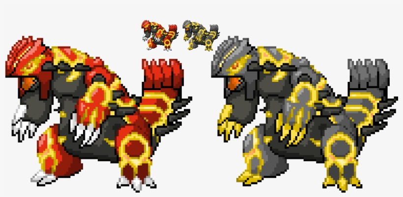 Groudon Ruby Sprite