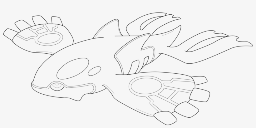 Kyogre Drawing At Getdrawings - Kyogre - 1024x463 PNG Download - PNGkit