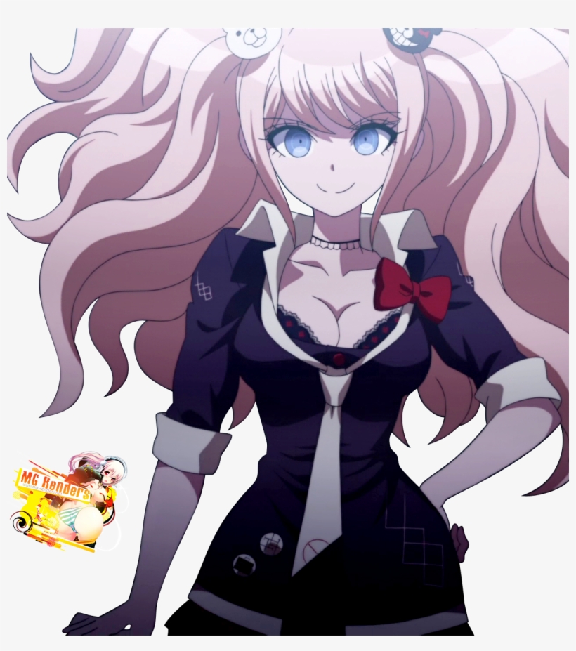 Enoshima Junko Anime Render - 1280x1385 PNG Download - PNGkit