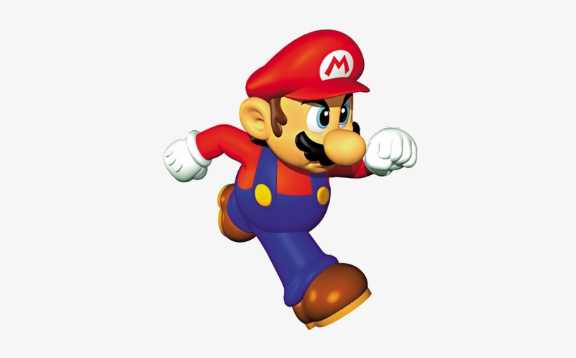 Download Transparent N64 Mario Running Render By Kingbilly97-db05dz7 ...