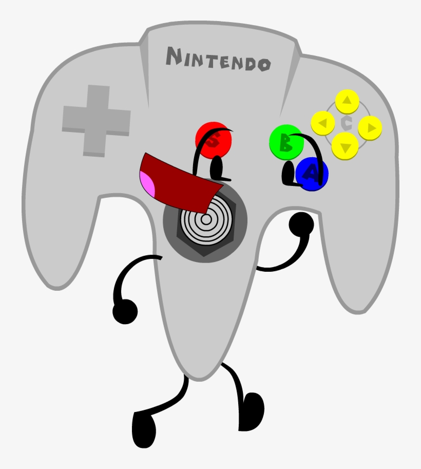 N64 Controller Pose - Game Controller - 736x833 PNG Download - PNGkit